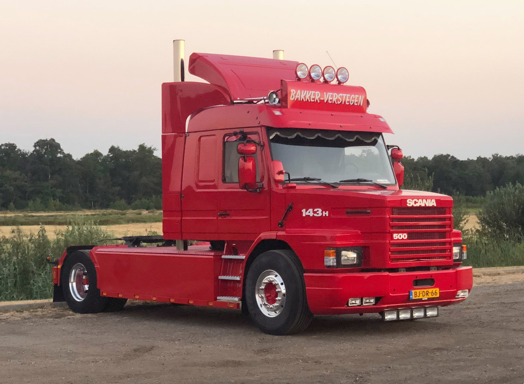 Scania T143H 500 naar BIGtruck Trophy 2019