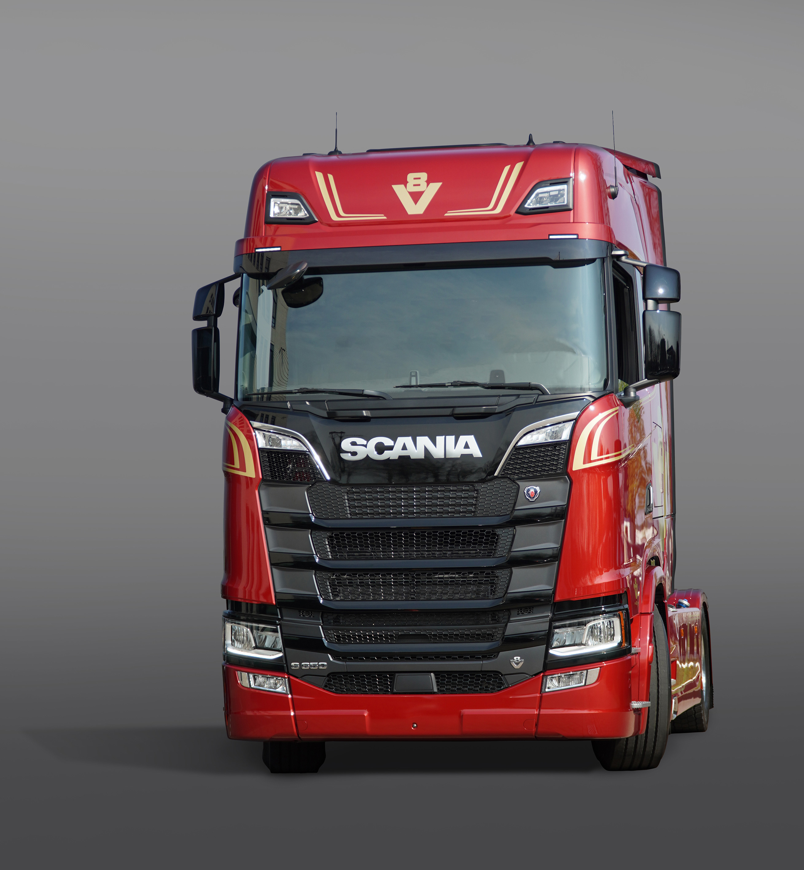Scania V8 50 jaar Editie naar BIGtruck Trophy!