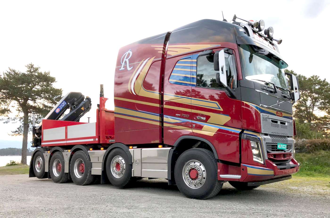 Volvo FH16 750 10x6 voor Noorwegen