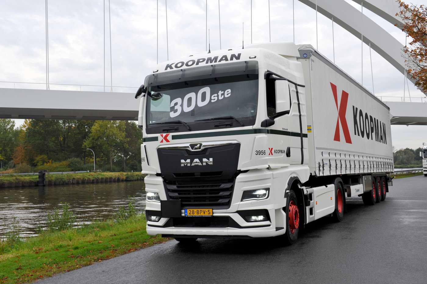 300ste MAN truck voor Koopman Logistics
