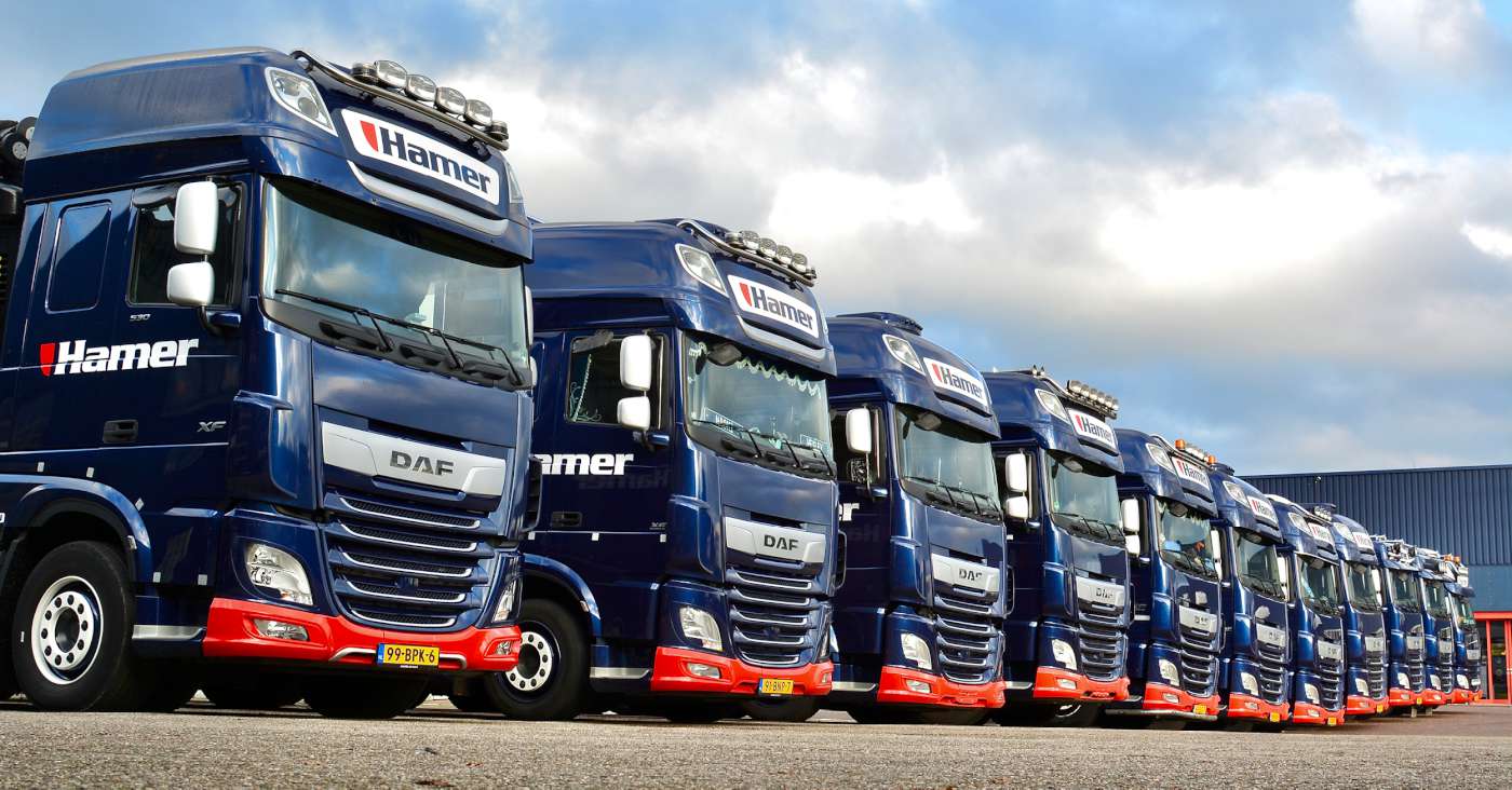Hamer breidt de vloot uit met DAF trucks