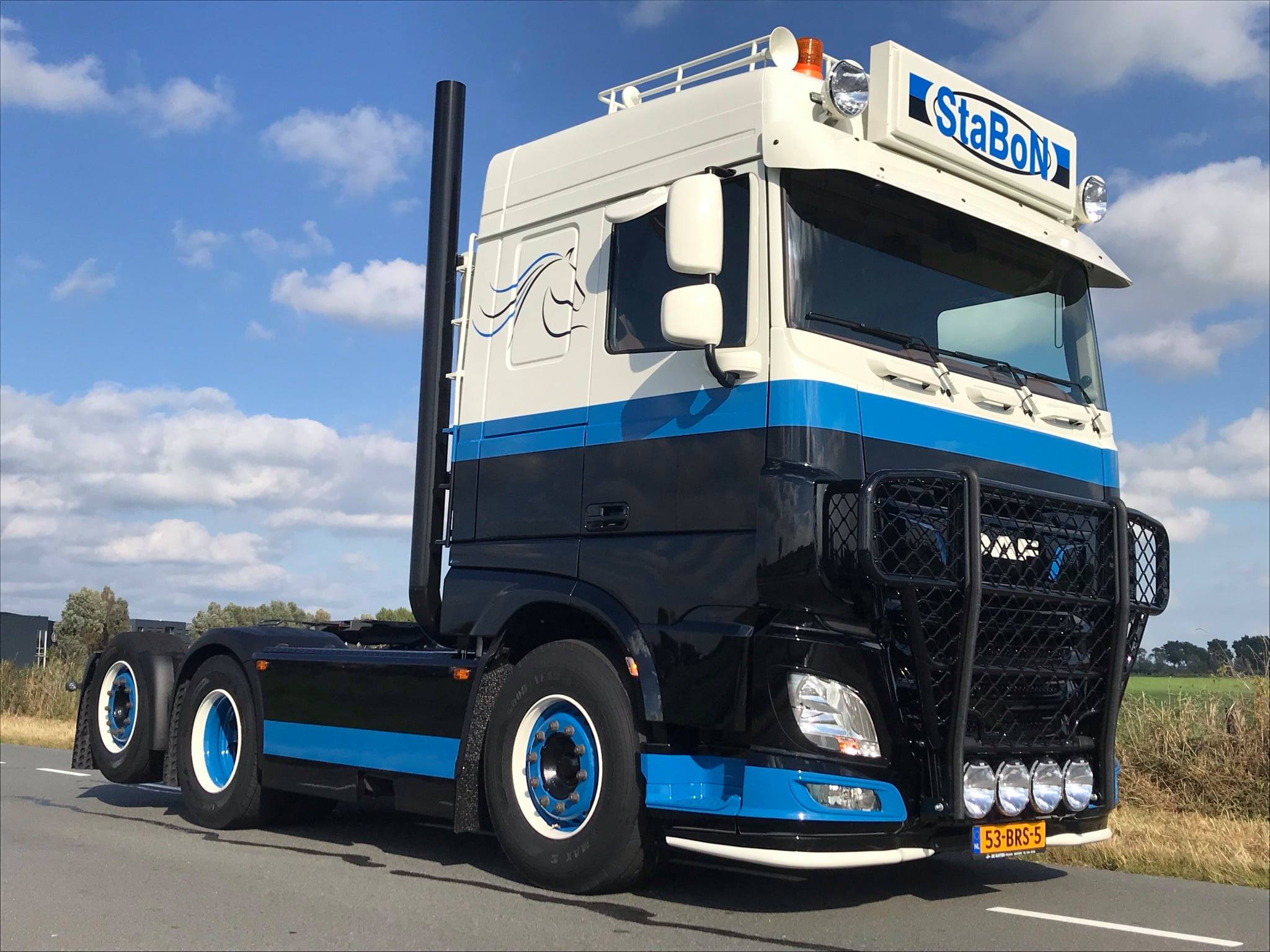 Dikke DAF XF 530 voor Stabon