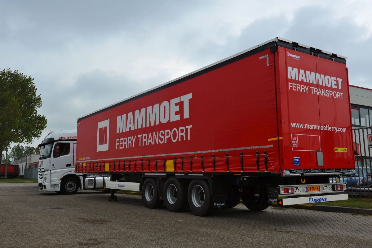 Mammoet Ferry koopt honderd Krone huckepacktrailers
