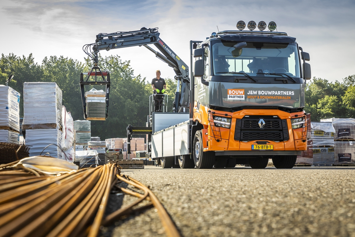 Zelf bouwmaterialen leveren met een nieuwe Renault C