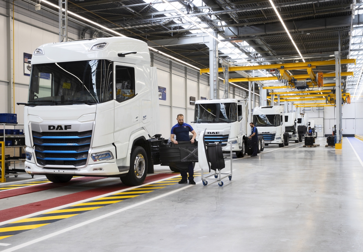 Fabriek elektrische DAF-trucks geopend