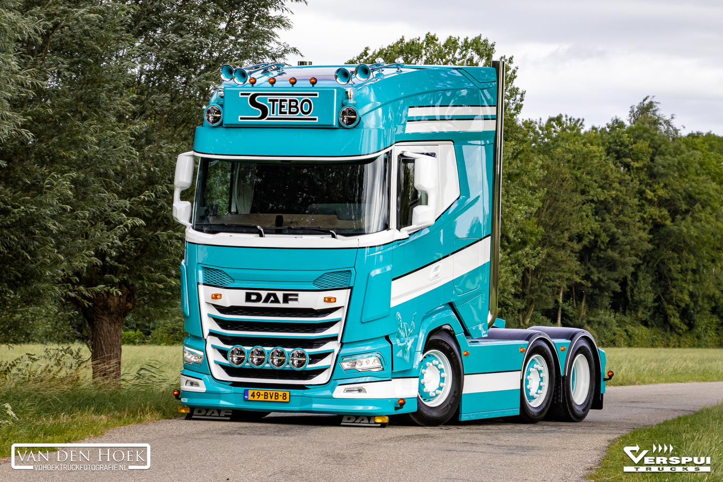 Nieuwe DAF voor Stebo met U2 thema