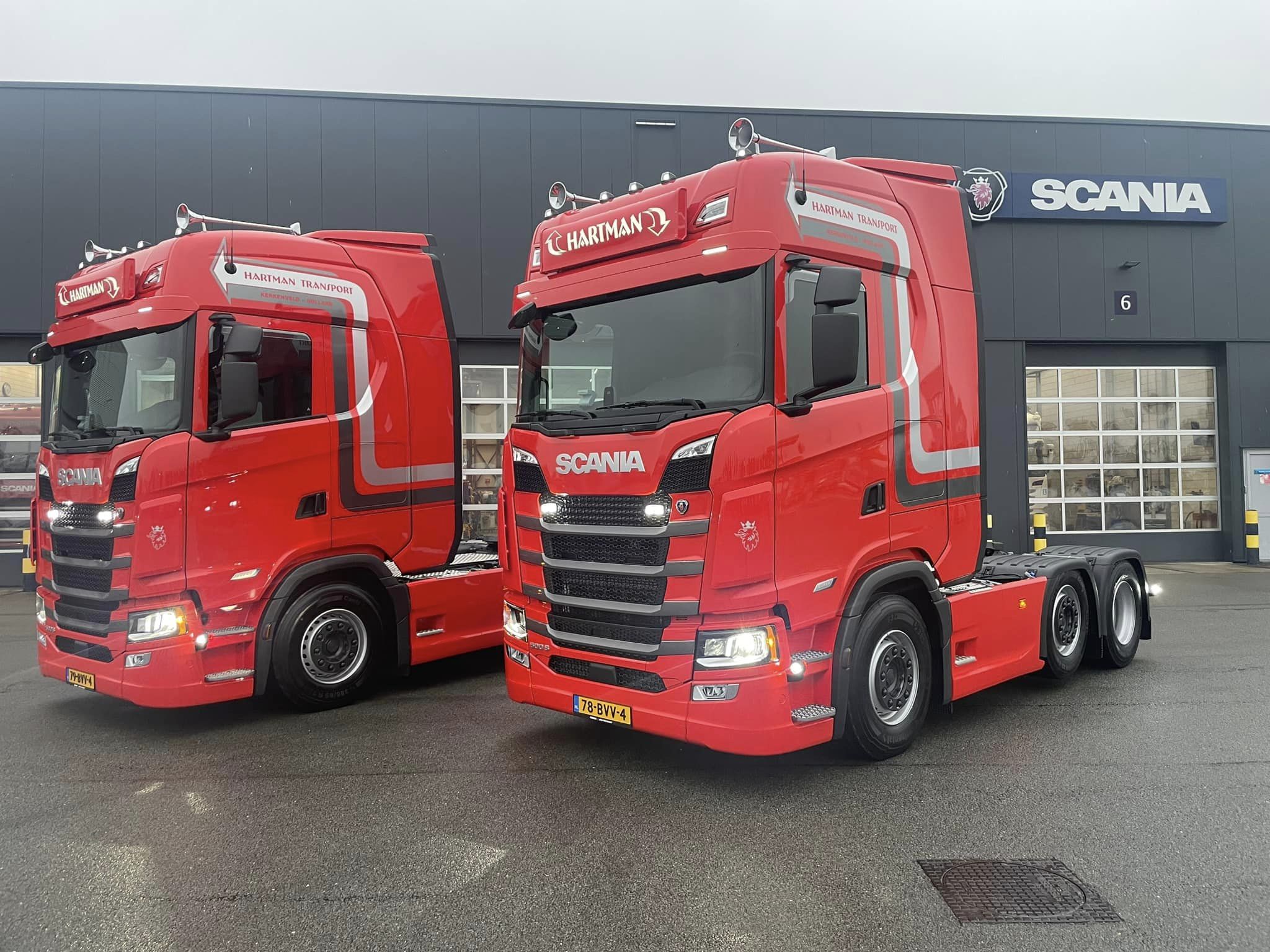 25 nieuwe Scania’s voor Hartman Expeditie