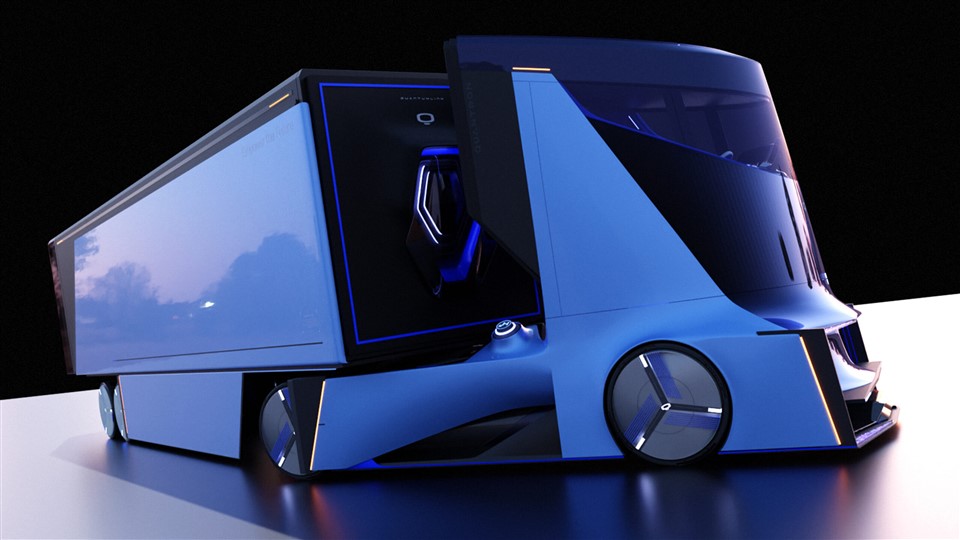 De truck van de toekomst volgens Quantron