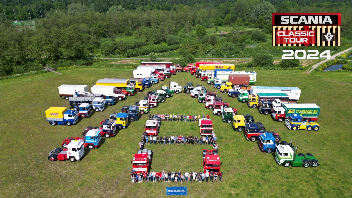 Scania Classic V8 tour 2024