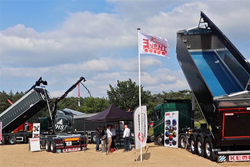 Veel trucks en innovaties op het Kipper Event 2024