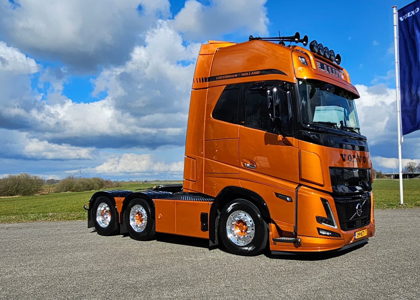 Volvo FH16 700 Aero voor Evert-Jan Luth