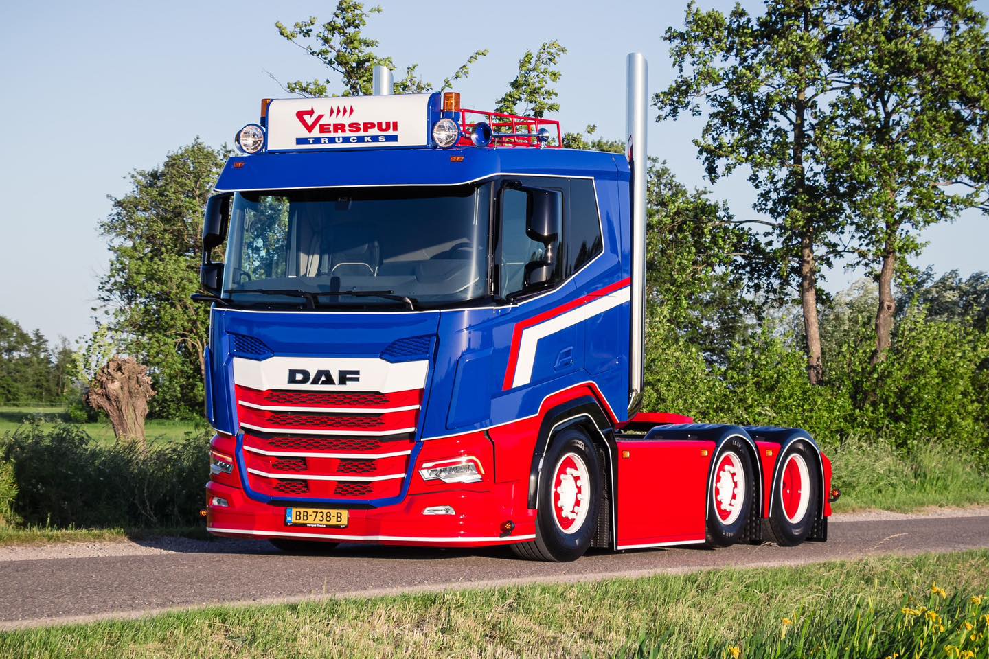 Jubileum DAF XF van 50 jarig Verspui Trucks