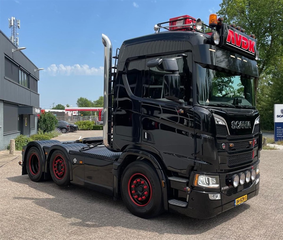 Scania V8 met een duivels tintje