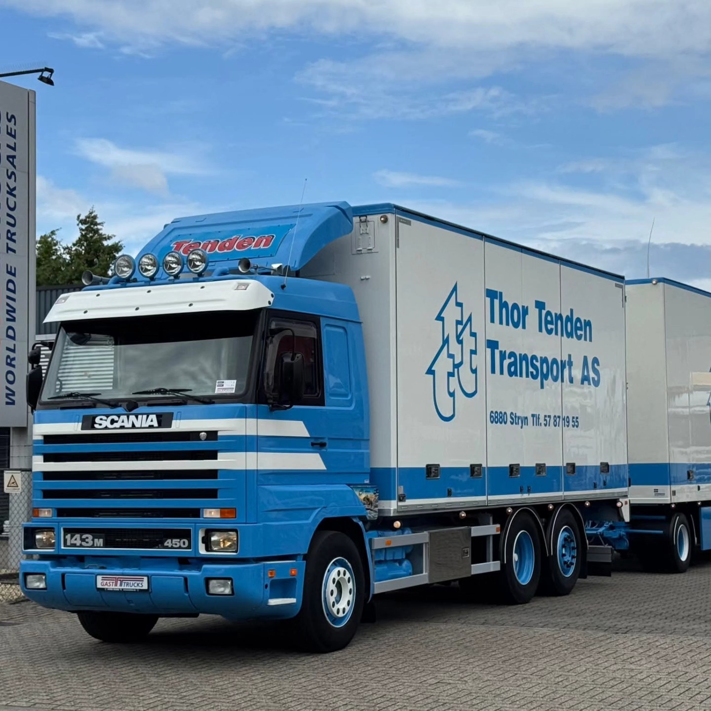 Noorse Tenden combinatie bij Gast Trucks