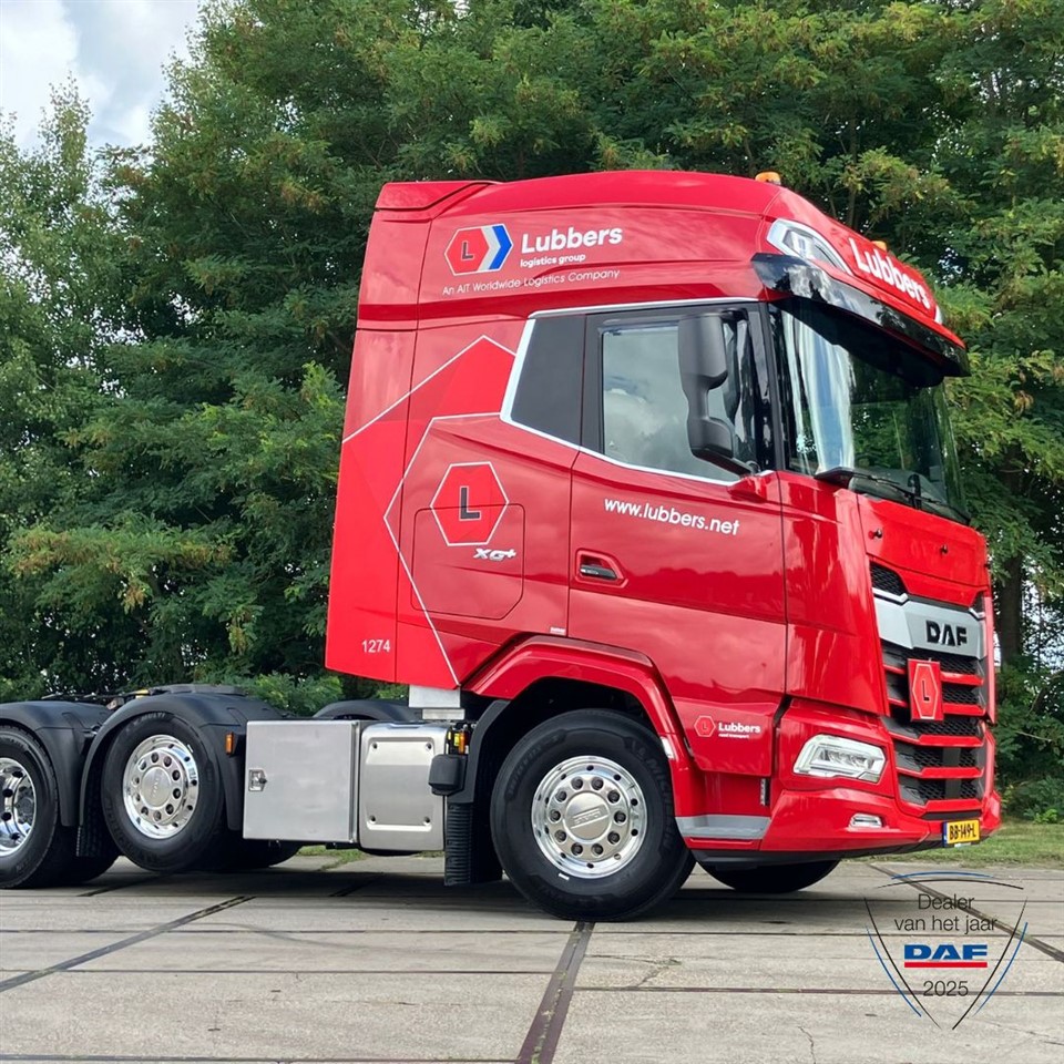 Nieuwe DAF XG+ trekkers voor Lubbers