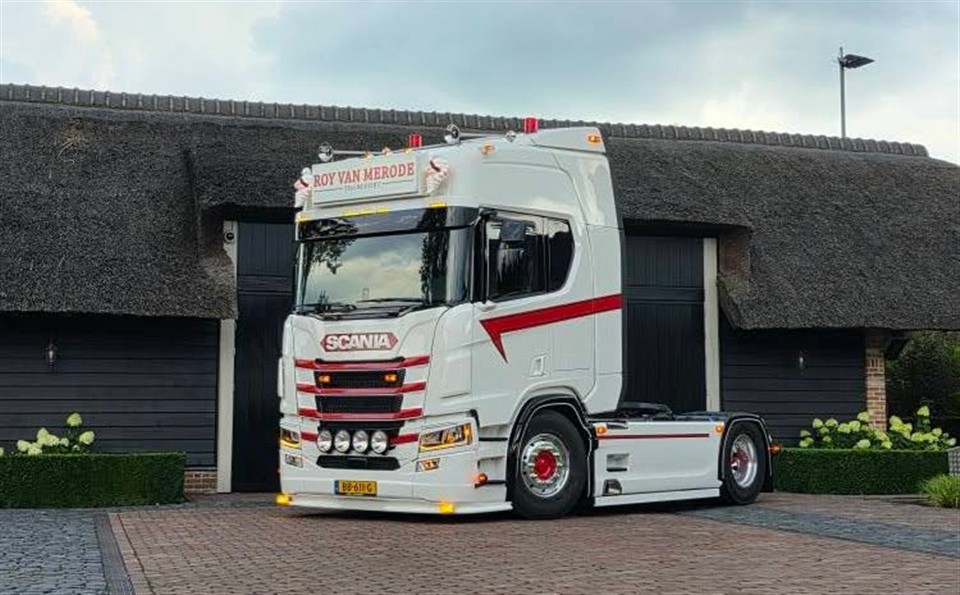 Subtiele details maken de Scania van Roy van Merode