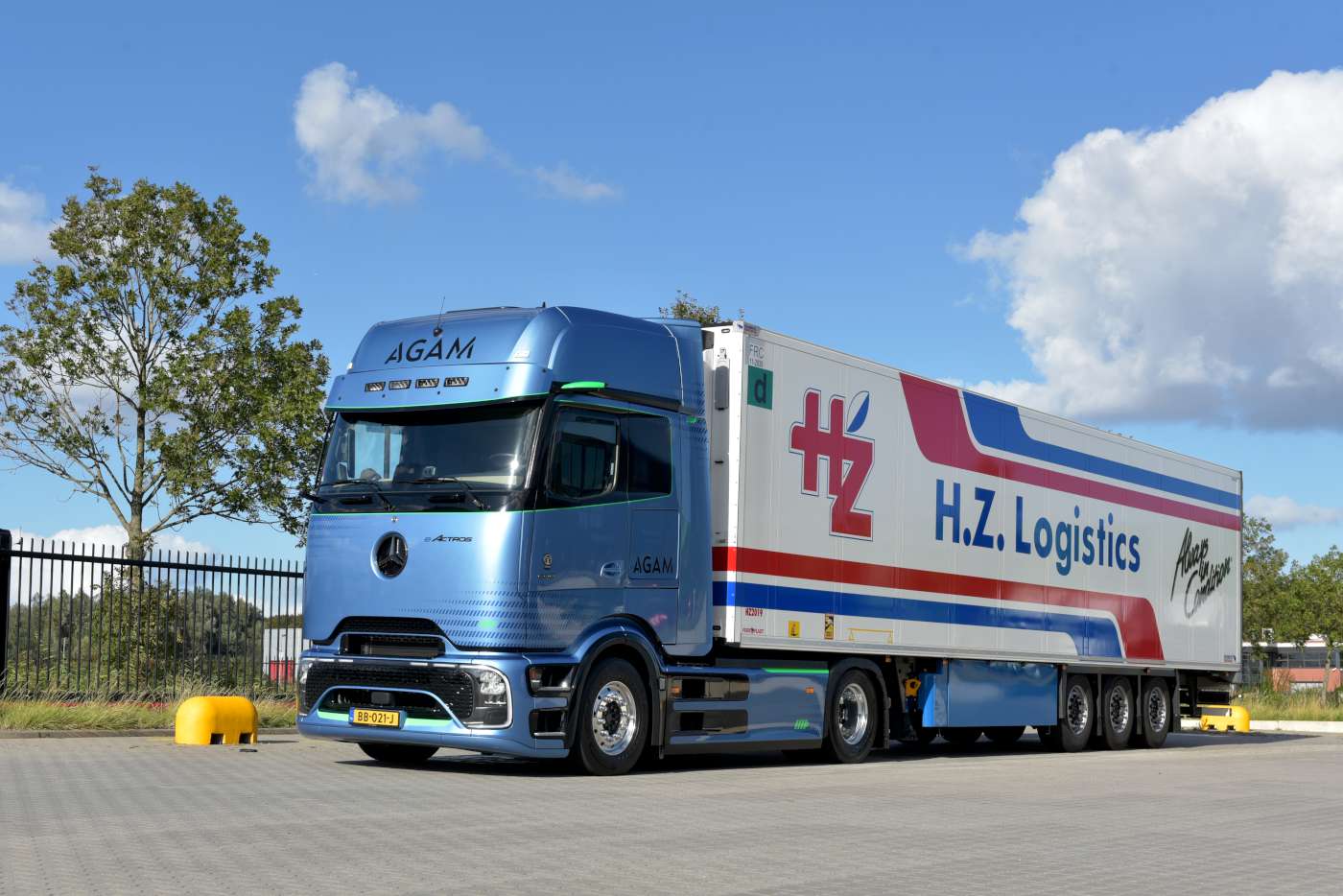 H.Z. Logistics: Elektrisch naar Wenen