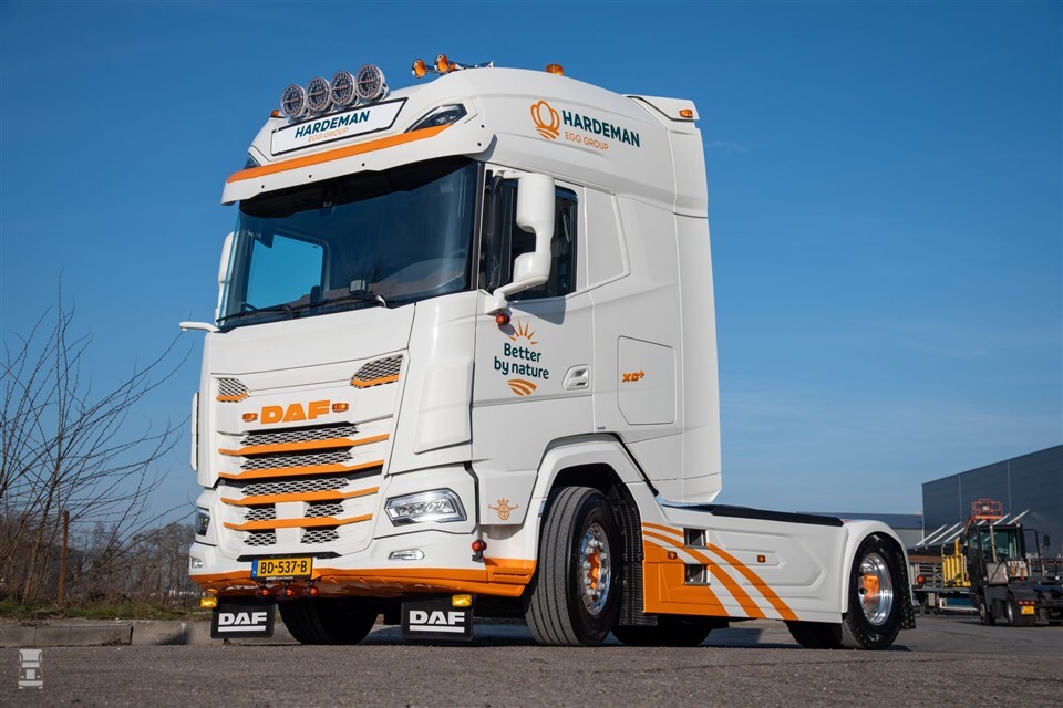 Deze nieuwe DAF loopt op eieren