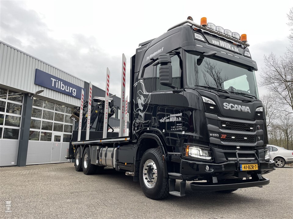 Woody, de Scania V8 van Van Wijk