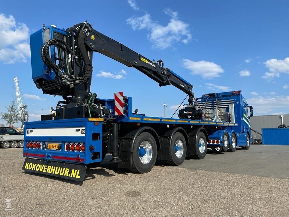 Scania 530R 6x4 NB voor Koko Verhuur Westerbroek