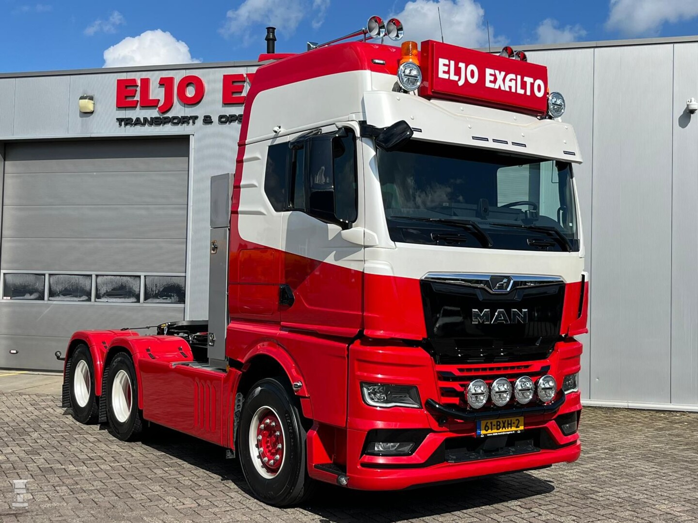 MAN TGX 520 6x4 voor Eljo Exalto Transport