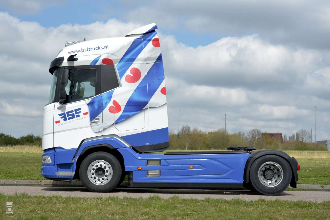 Opvallende DAF XG 480 demo voor BSF