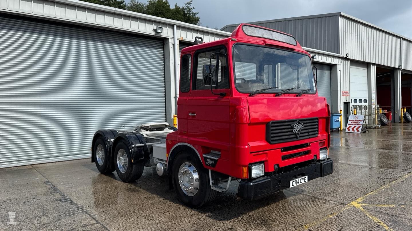 Veiling van bijzondere Britse trucks