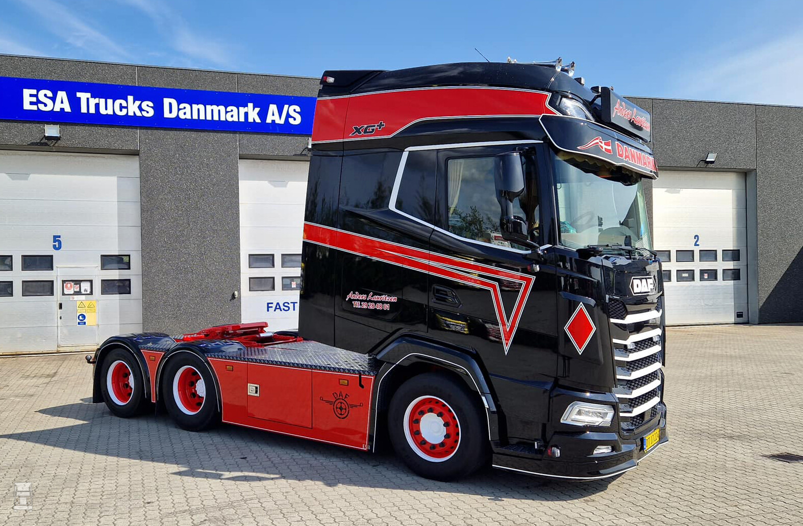 DAF XG+ 480 sleepasser voor Deens AL-Logistik