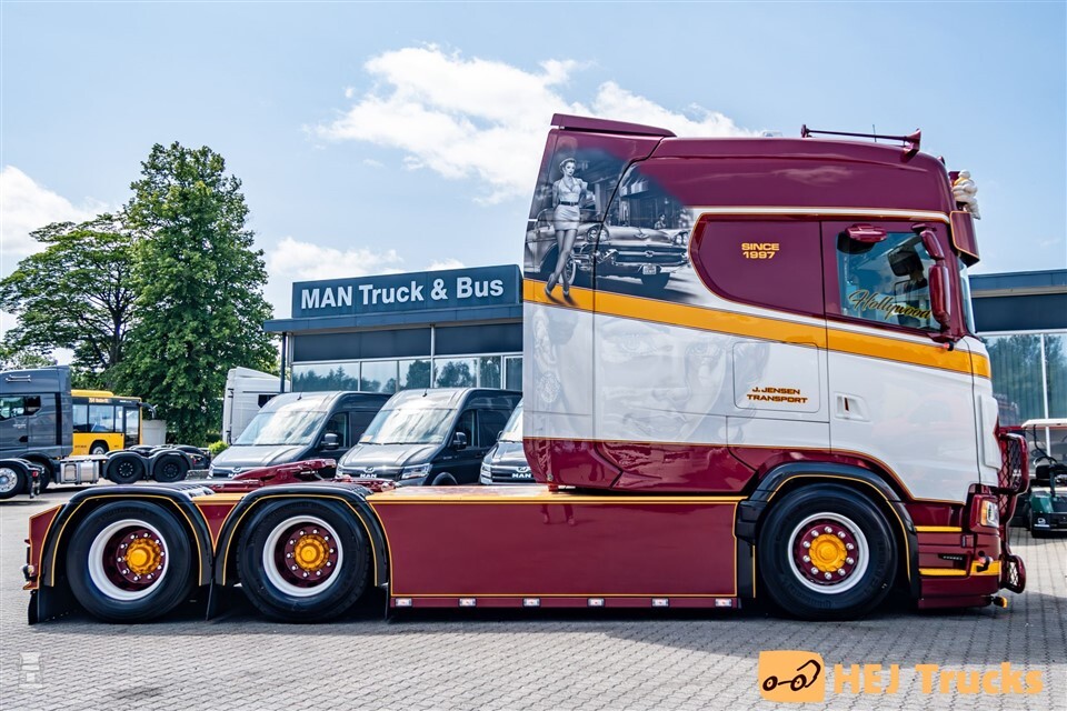 Eerste Deense Scania S770 Longliner voor J. Jensen