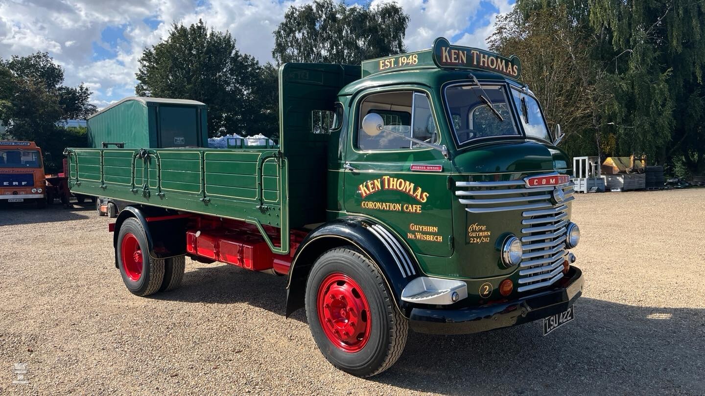 Veiling van bijzondere Britse trucks