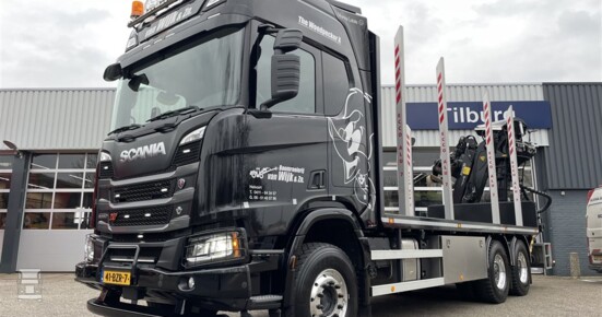Woody, de Scania V8 van Van Wijk