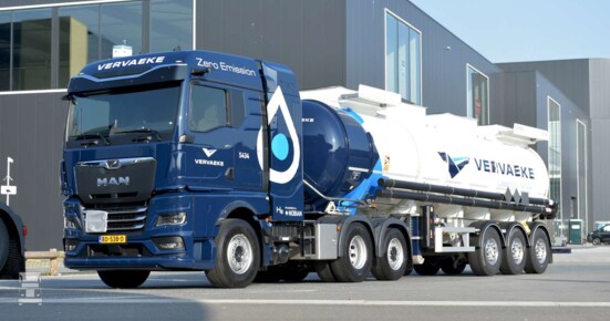 Vervaeke zet MAN hTGX in voor ADR-transport