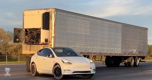 Alles kan met een Tesla. Bijna dan