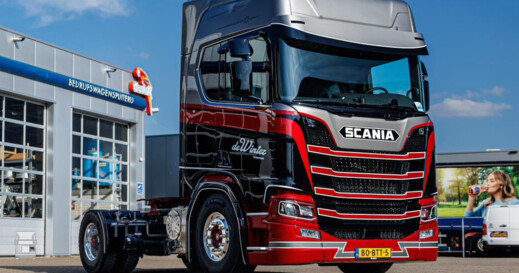 Strakke Scania's voor De Winter Transport